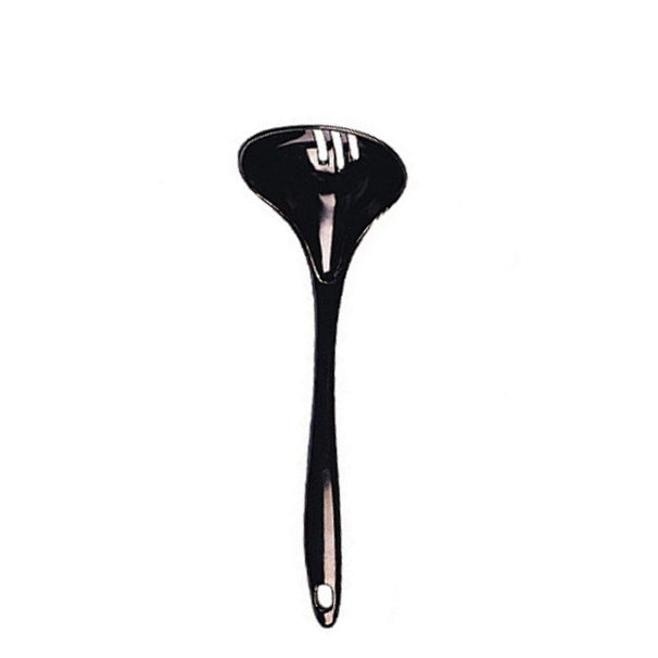 Melamine Slotted Ladle 28cm - Black